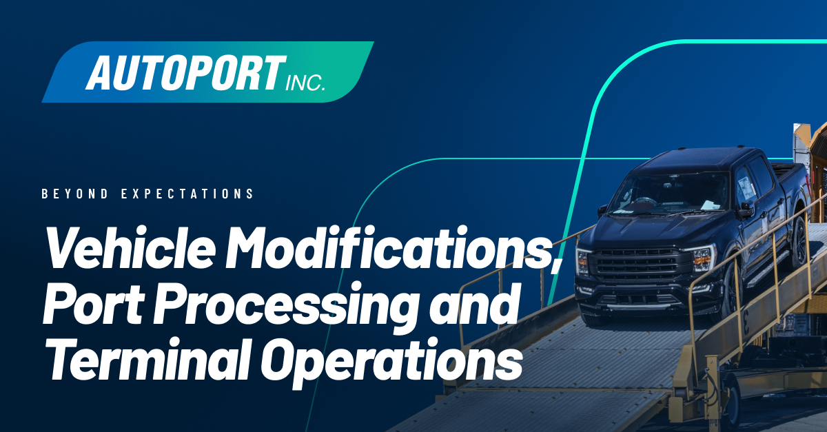 Vehicle Processing Center | AutoPort